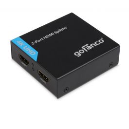 2-Port 4K@30Hz HDMI Splitter | gofanco