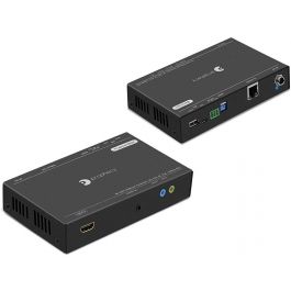 HDBaseT 4K HDR HDMI Extender Over CAT5e/6/7 w/ USB Extension| gofanco