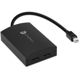 1x2 Mini DisplayPort to HDMI MST Multi-Monitor Adapter | gofanco